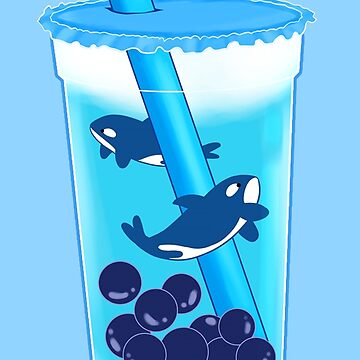 "Orca Boba" Sticker for Sale by Lumiscuro | Redbubble