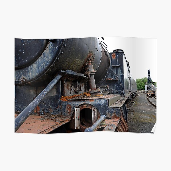 "GWR tank loco 5227 rusting in peace" Poster by Scenebyrail | Redbubble