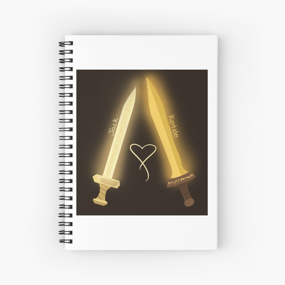 "Jack and Riptide" Spiral Notebook by Saber-Coon | Redbubble