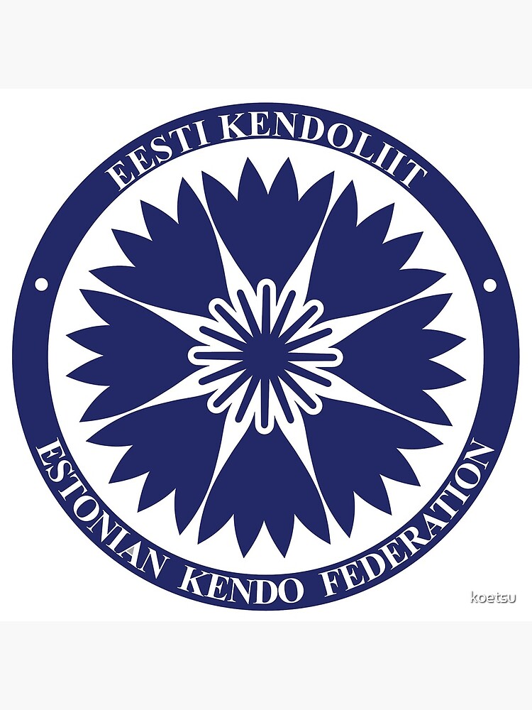 "Estonian Kendo Logo" Art Print for Sale by koetsu | Redbubble