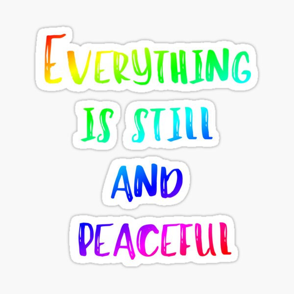 "Motivational Quote Rainbow Wave" Sticker for Sale by GloriousMess ...