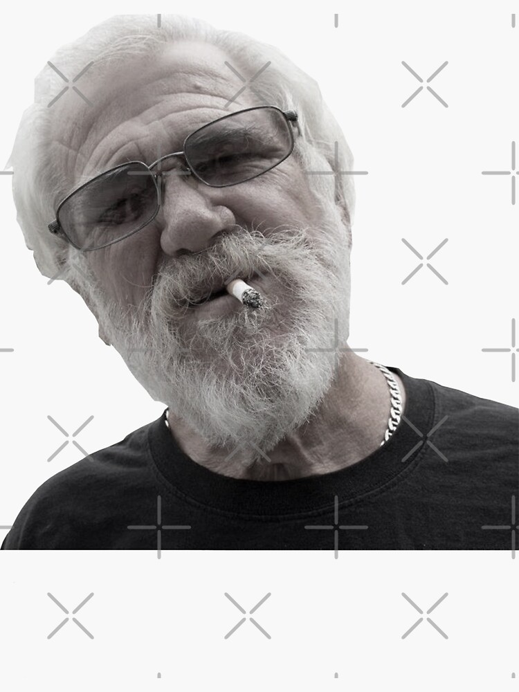 "Angry Grandpo Stickers " Sticker by SupremeMart | Redbubble