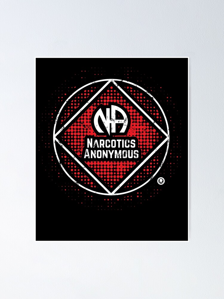 "New Narcotics Anonymous - NA " Poster for Sale by WigglyLine | Redbubble