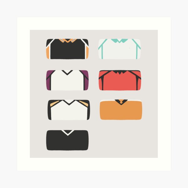 "Cute Karasuno Seijoh Nekoma Jersey Shirt - Bullet Journal Pack" Art ...