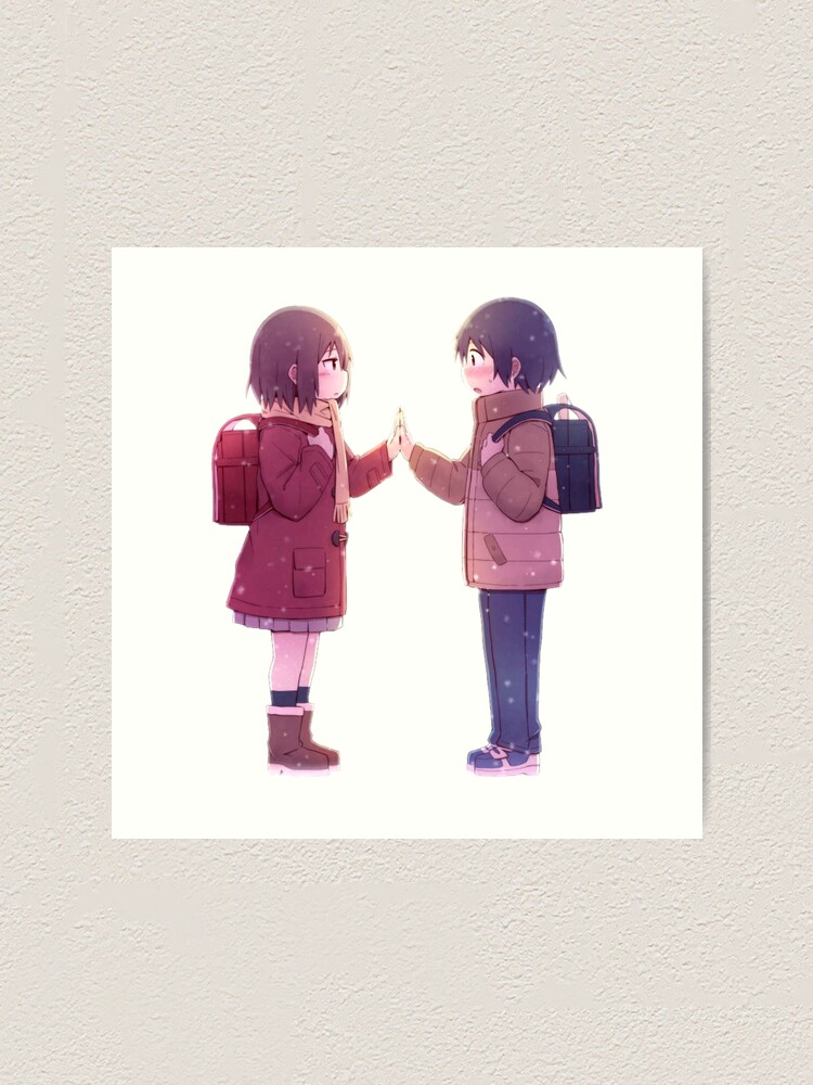 "Erased : cute Kayo and Saturo fanart ! " Art Print for Sale by ...
