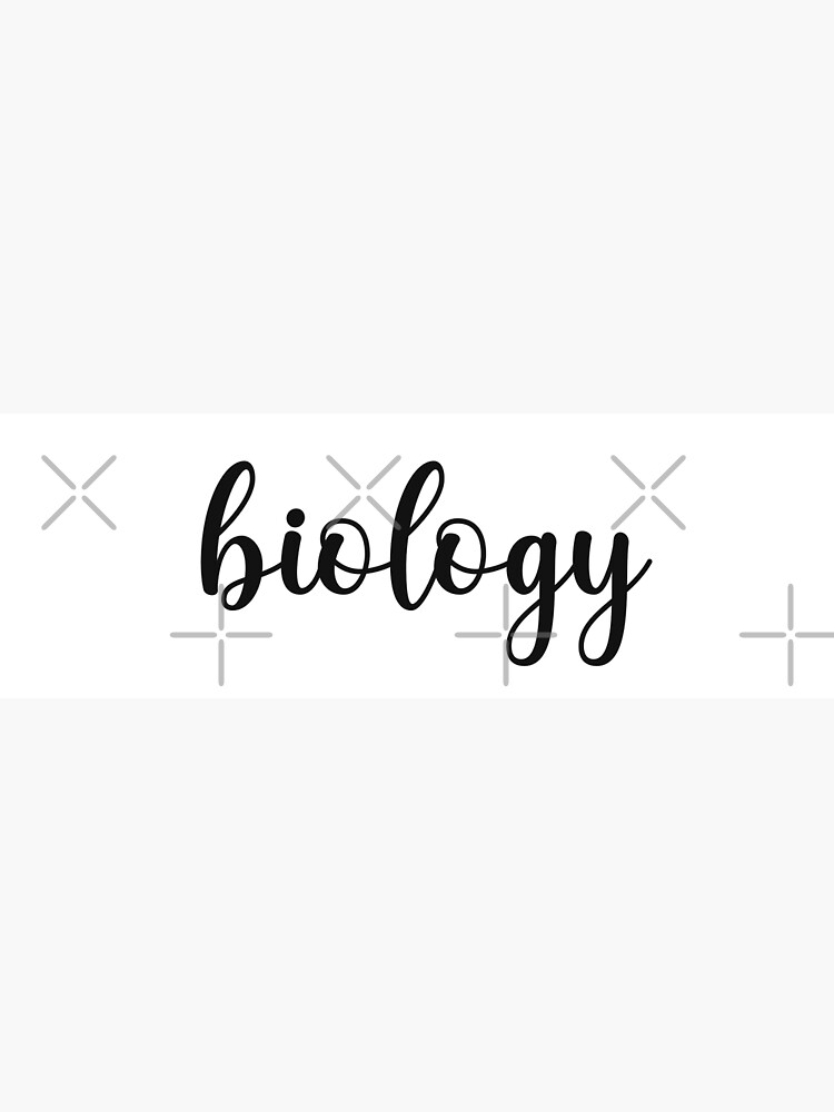 "biology label" Poster by metanoid | Redbubble