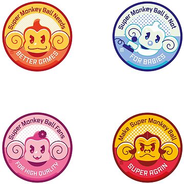 "Monkey Ball Graphic" Sticker for Sale by millargraphic | Redbubble