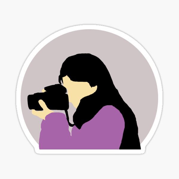 "Photographer" Sticker by ElciCreart | Redbubble