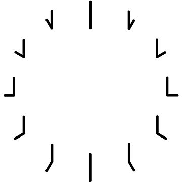 "Redundant Clock Minimalistic Design" Clock for Sale by EmoteBot ...