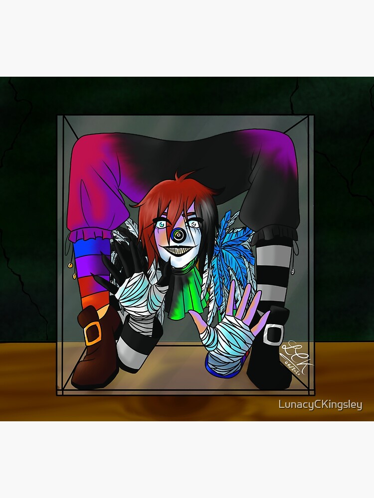 "Laughing Jack Creepypasta" Poster by LunacyCKingsley | Redbubble