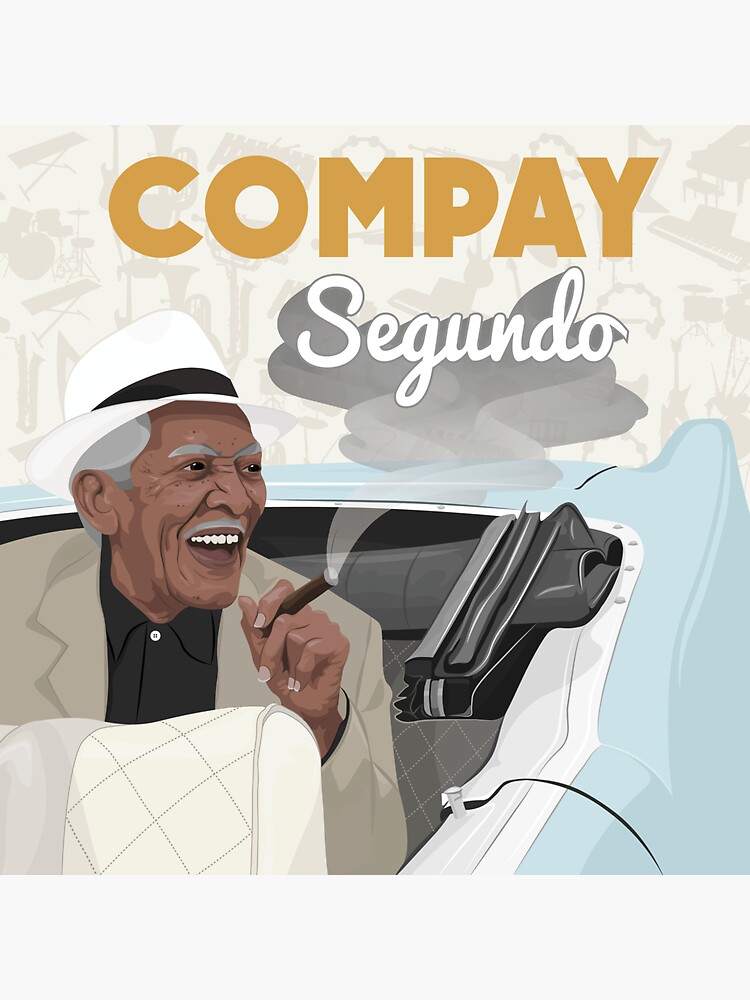 "Compay Segundo" Sticker by Villanacho | Redbubble