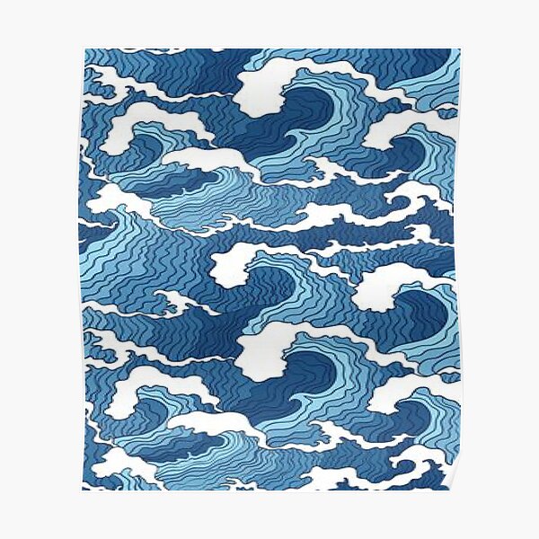 Muichiro Tokito Pattern Posters | Redbubble