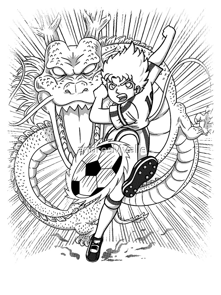 "Dragon Shot Manga" Poster for Sale by andresMvalle | Redbubble