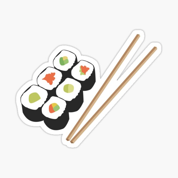 Sushi Stickers | Redbubble
