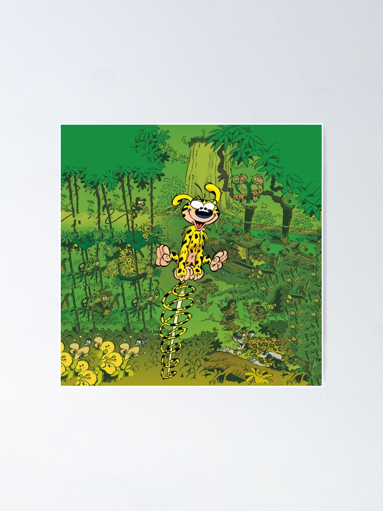 "Marsupilami spring original" Poster for Sale by Hubashop | Redbubble