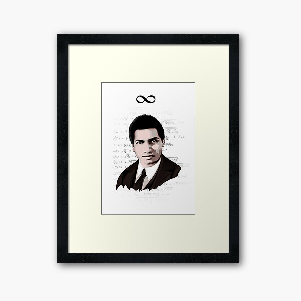 "Srinivasa Ramanujan" Framed Art Print for Sale by HereticWear | Redbubble
