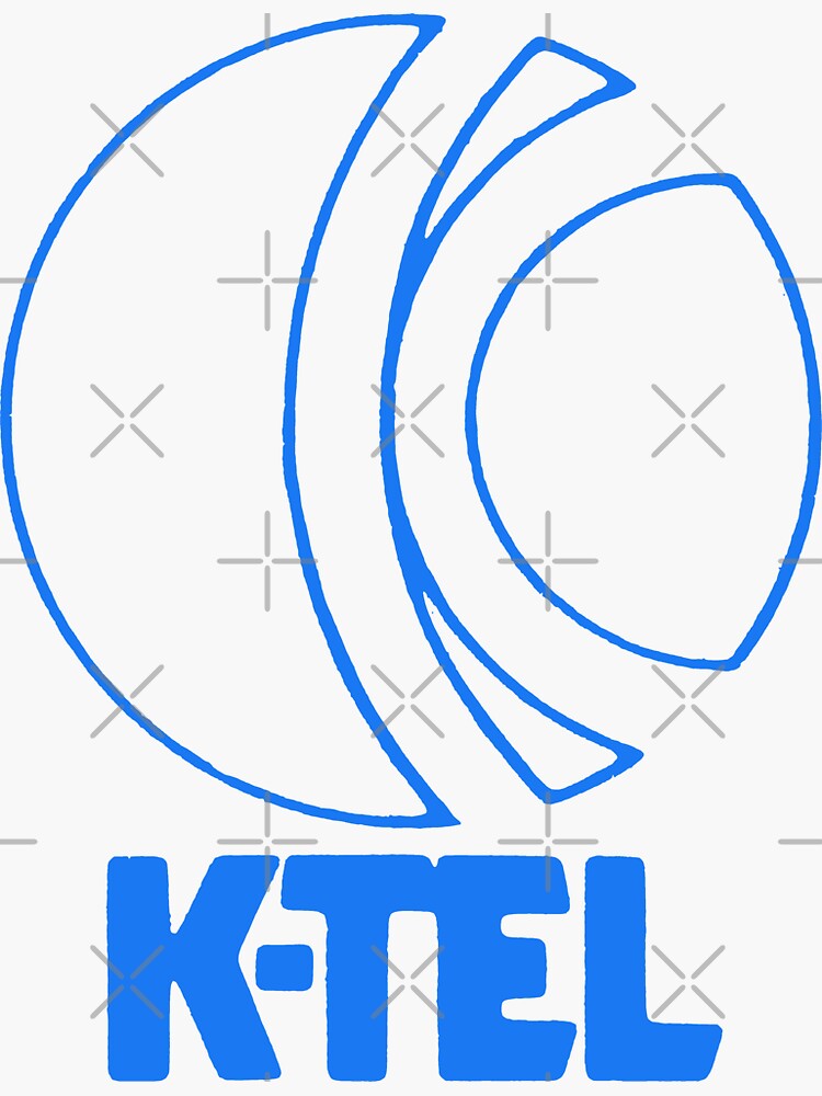 "K-TEL LOGO" Sticker for Sale by ThrowbackM2 | Redbubble