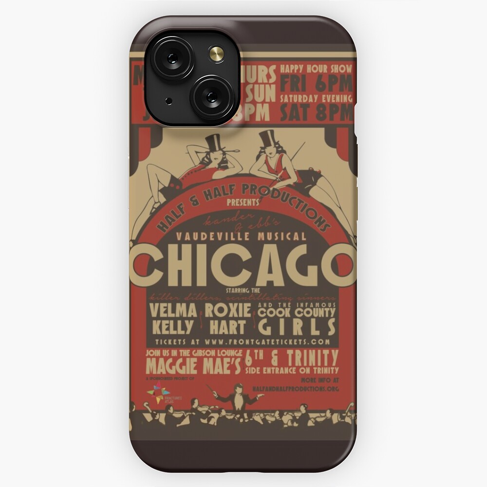 "Chicago Poster " Sticker for Sale by Beryllium7 | Redbubble