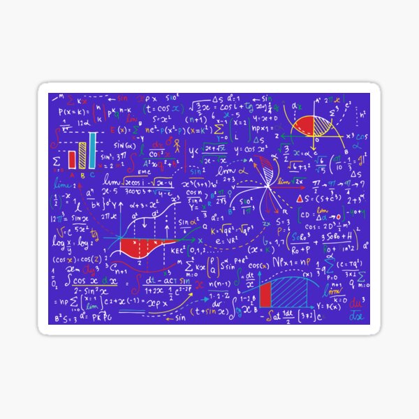"Amazing Mathematics" Sticker for Sale by renju1902 | Redbubble