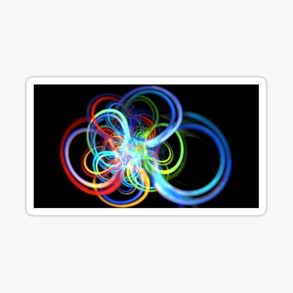 "Radius Rainbow" Sticker for Sale by KimSyOk | Redbubble