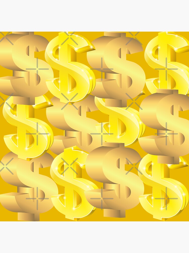 "Money sign " Sticker by Linger0418 | Redbubble