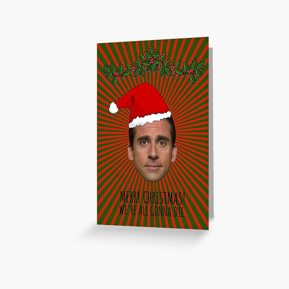 " Michael Scott christmas" Greeting Card for Sale by HelgaVonSchabbs ...