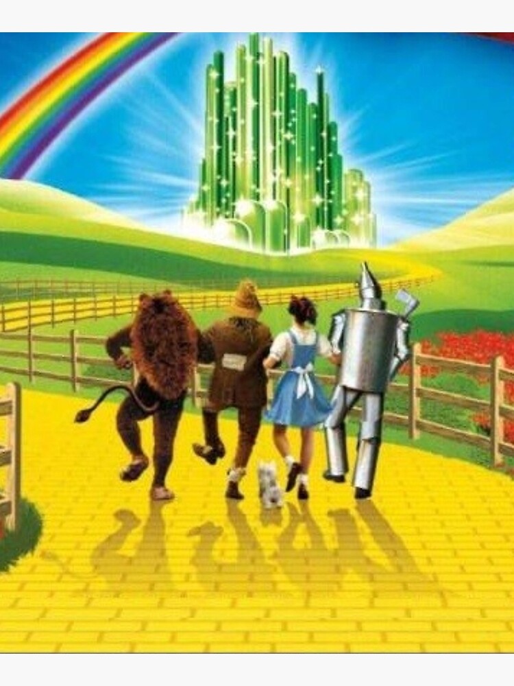 "Wizard of Oz Yellow Brick Road" Mounted Print for Sale by Beryllium7 ...
