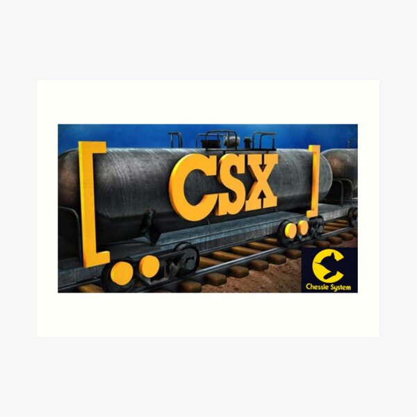 Csx Art Prints | Redbubble