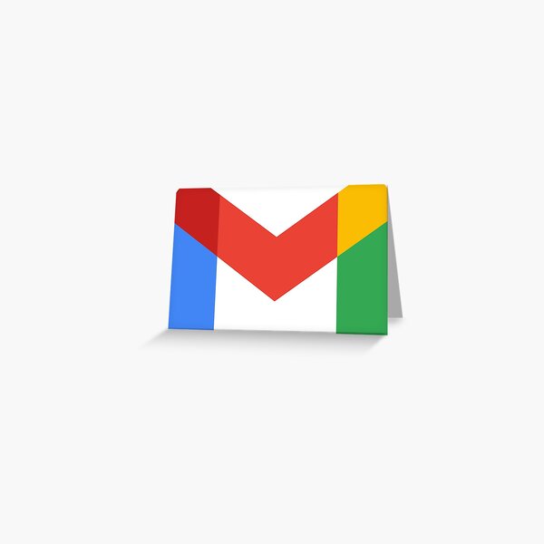 "Gmail Sticker (New Logo 2020)" Greeting Card by Brands ️ | Redbubble