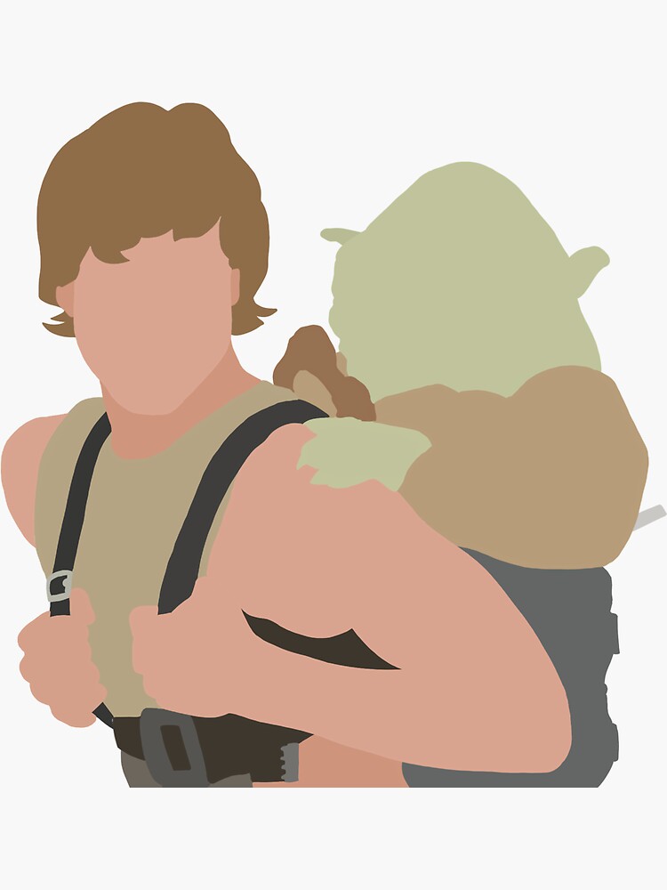 "Luke Training" Sticker for Sale by aveoz | Redbubble