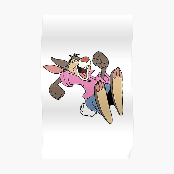 "Brer Rabbit Splash Mountain" Poster by LakenAlexander | Redbubble