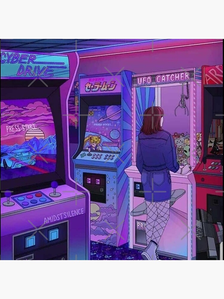 "LED 80s anime aesthetic" Poster for Sale by lindatrinh6424 | Redbubble