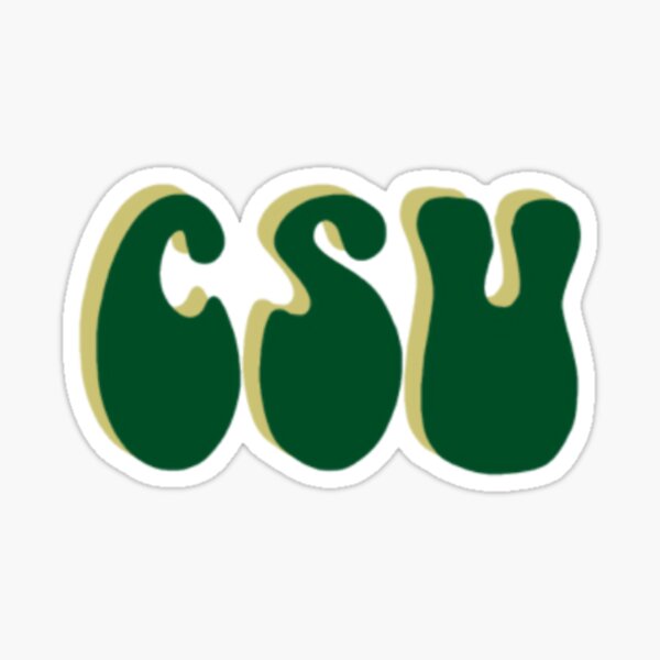 "CSU green and gold rams " Sticker for Sale by mollyhenrikson | Redbubble