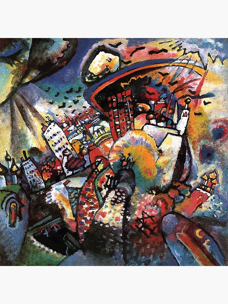 Wassily Kandinsky | Moscow I Premium Matte Vertical Poster