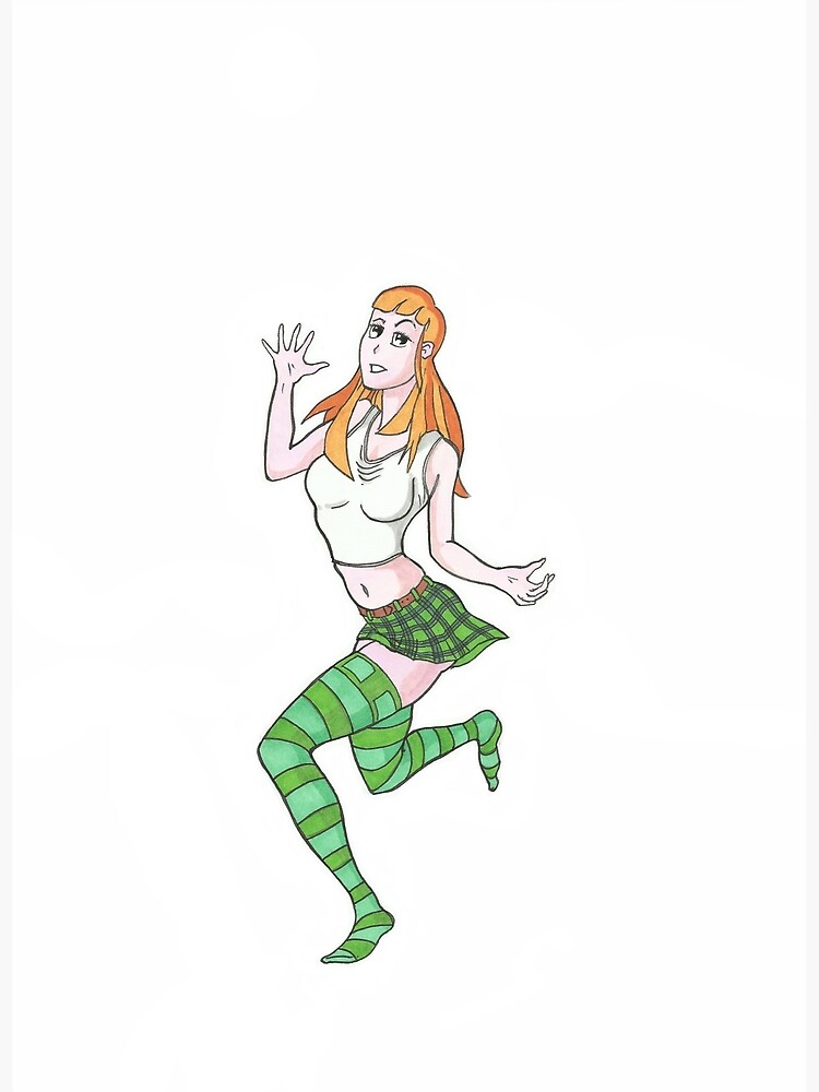 "Irish, red headed anime girl." Poster for Sale by alexturbin | Redbubble
