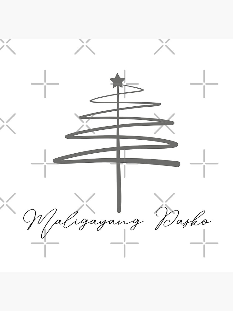 "Maligayang Pasko | Filipino Christmas" Poster for Sale by ...
