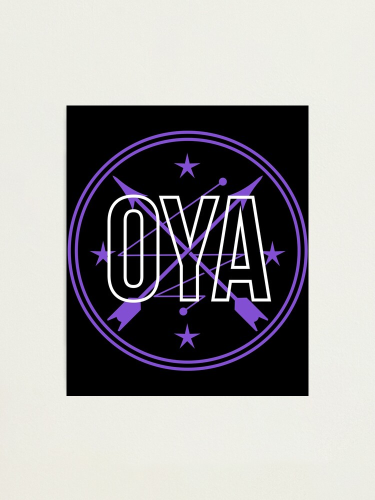 "Yoruba African Goddess Veve Orisha Oya print" Photographic Print by ...