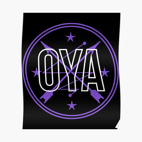 "Yoruba African Goddess Veve Orisha Oya print" Poster by jakehughes2015 ...