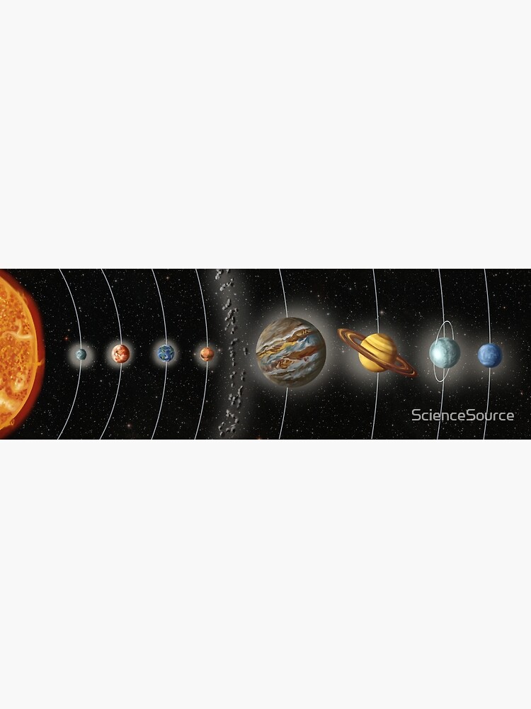 "Solar System Orbits of the Planets" Poster for Sale by ScienceSource ...