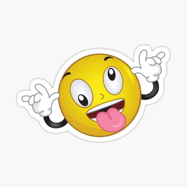 "Goofy Emoji " Sticker for Sale by Linger0418 | Redbubble