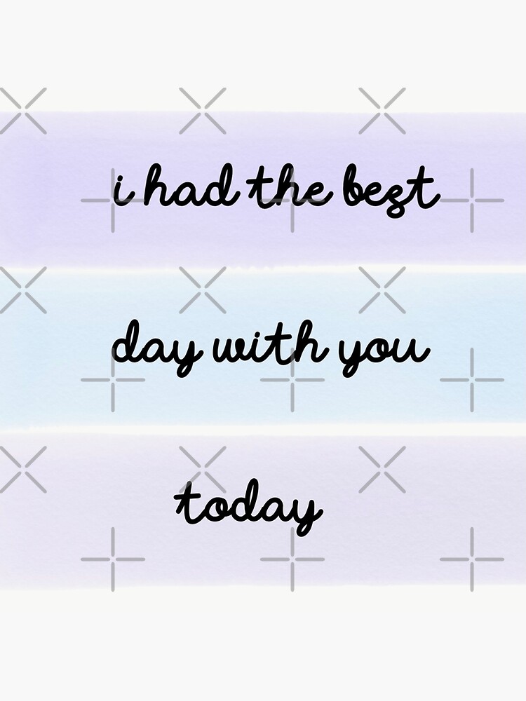 "taylor swift the best day lyric " Sticker for Sale by tpwkamanda ...
