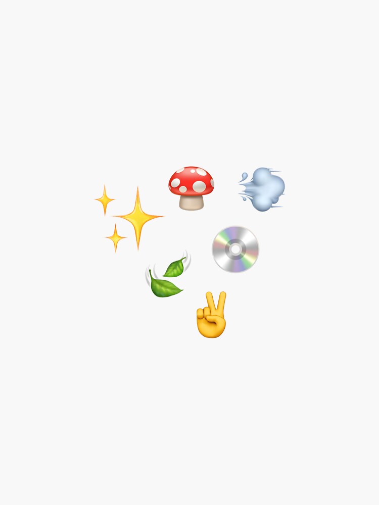 "Indie Emoji Sticker Pack" Sticker for Sale by KendraaMariee | Redbubble