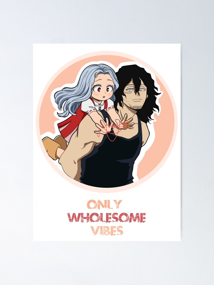 "Aizawa and eri" Poster for Sale by chubi-lu | Redbubble