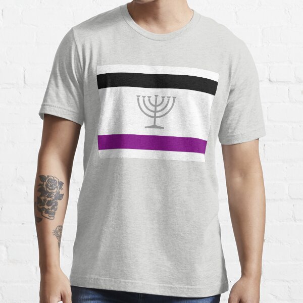 "Ace Jewish Pride - Asexual Yiddish Flag" T-shirt for Sale by b1na ...