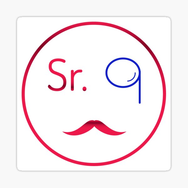 "Sr Corchea Logo, Héctor Martínez, Backroom Art" Sticker by BackroomArt ...