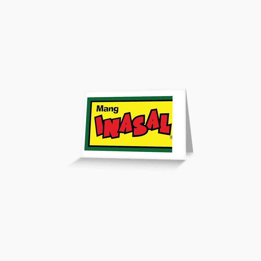 "Mang Inasal Food Logo" Greeting Card for Sale by DRNArt | Redbubble