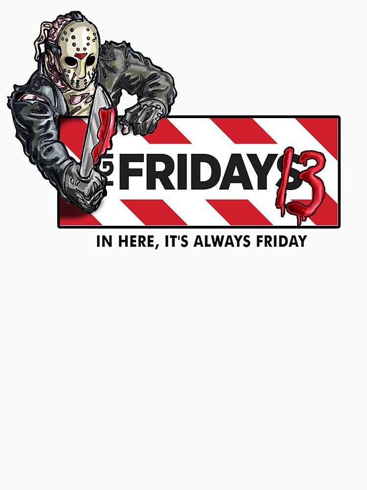 "Jason Voorhees - It's Always Friday the 13th" Essential T-Shirt for ...