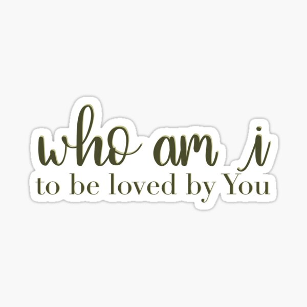 "Who Am I" Sticker by jenessink | Redbubble