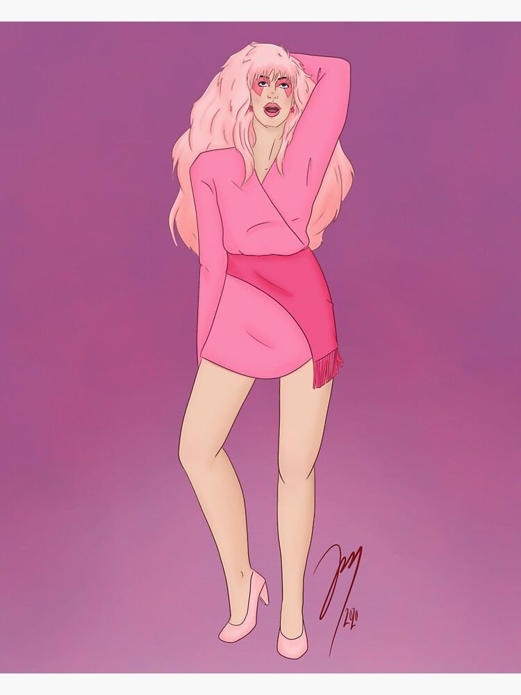 "Jem" Sticker by JessMoschopedis | Redbubble