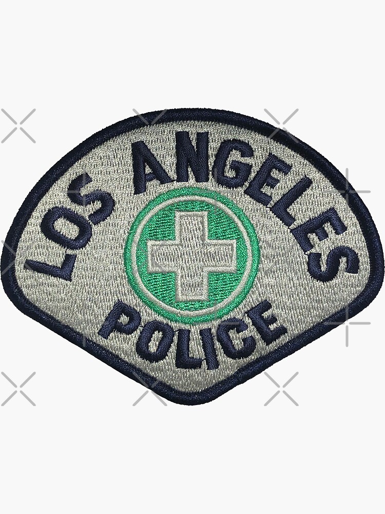 "LAPD Patch Pride" Sticker for Sale by johnnysakko | Redbubble